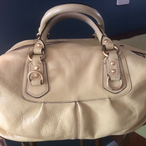 Coach | Bags | Coach Spring Green Satchel Handbag | Poshmark